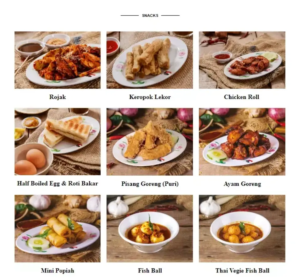 Ah Cheng Laksa Menu Malaysia Prices 2025