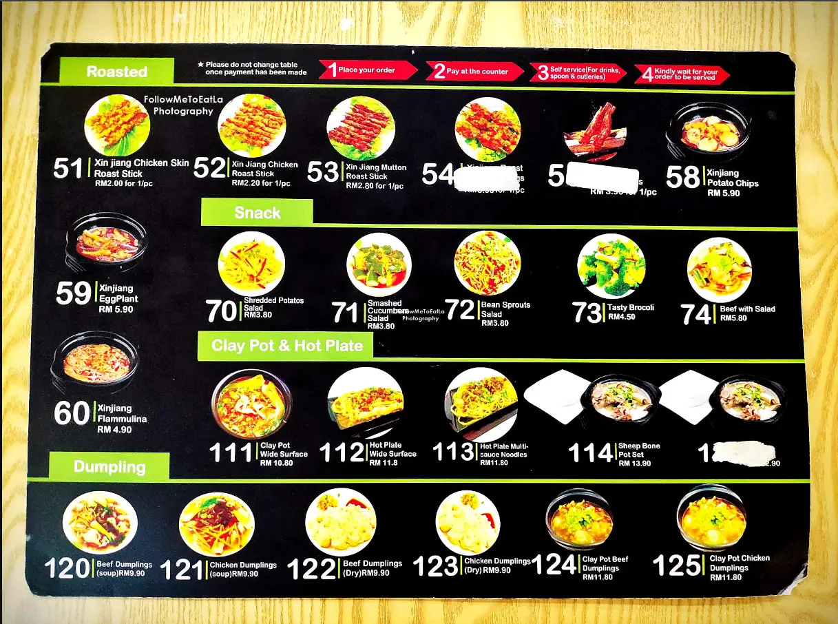 Salam Noodles Menu Malaysia Prices 2025
