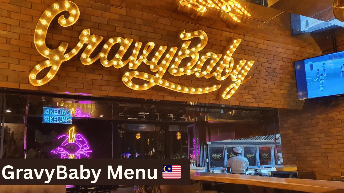 GravyBaby Menu with Prices Malaysia Prices 2025
